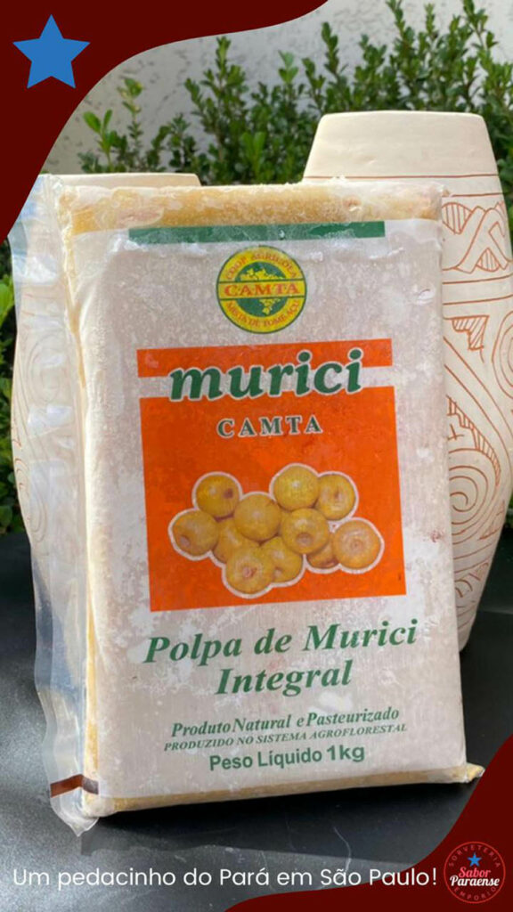 Polpa de Muruci – 1 kg – Sabor Paraense